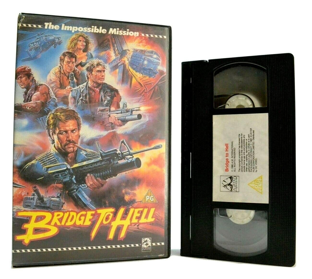 Bridge To Hell: Umberto Lenzi - Italian War Film (1986) - Avatar Large Box - VHS