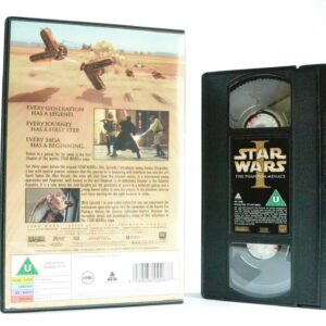 Star Wars: The Phantom Menace - Liam Neeson - Universal - Vintage - Pal VHS