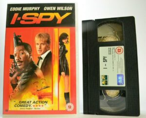 i spy - columbia tristar - action - comedy - eddie murphy - owen wilson - vhs