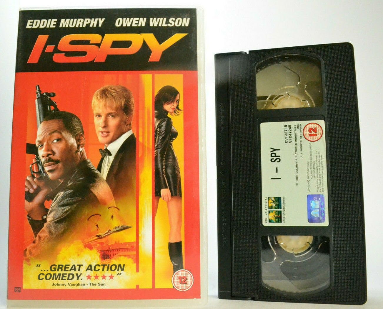 I SPY - Columbia Tristar - Action - Comedy - Eddie Murphy - Owen Wilson - VHS