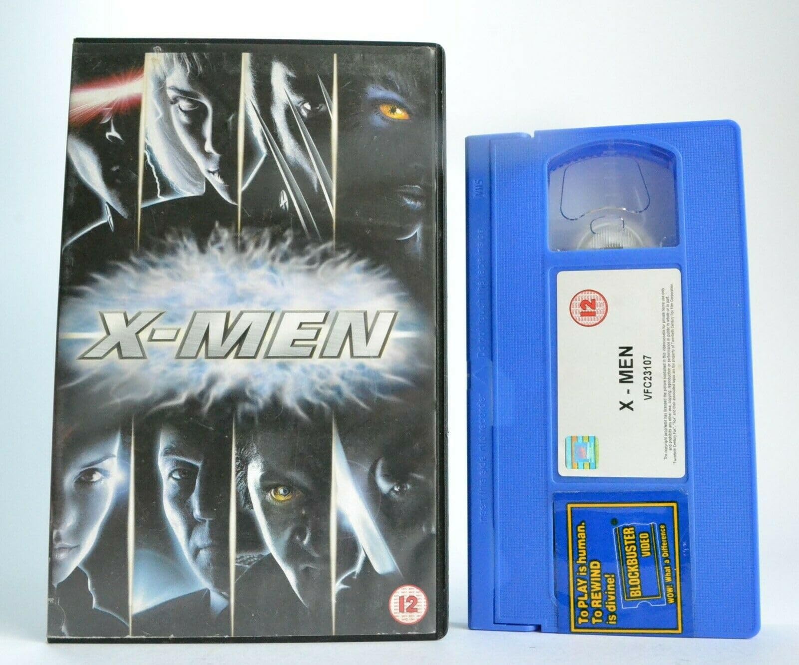 X-Men: Superhero Action Movie - Large Box - Hugh Jackman/Halle Berry - Pal VHS