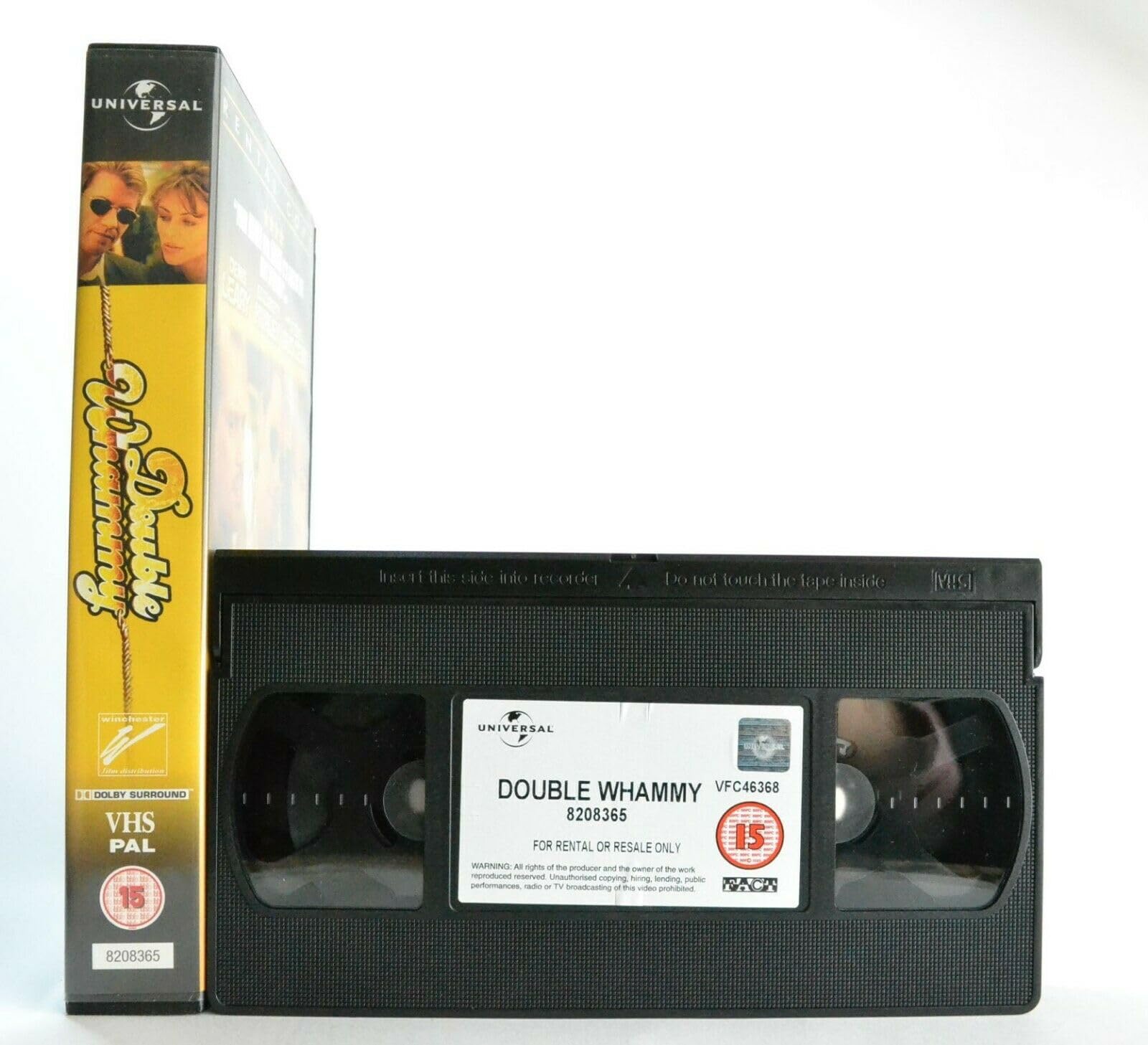 Double Whammy: Comedy (2001) - Large Box - Ex-Rental - E.Hurley/S.Buscemi - VHS