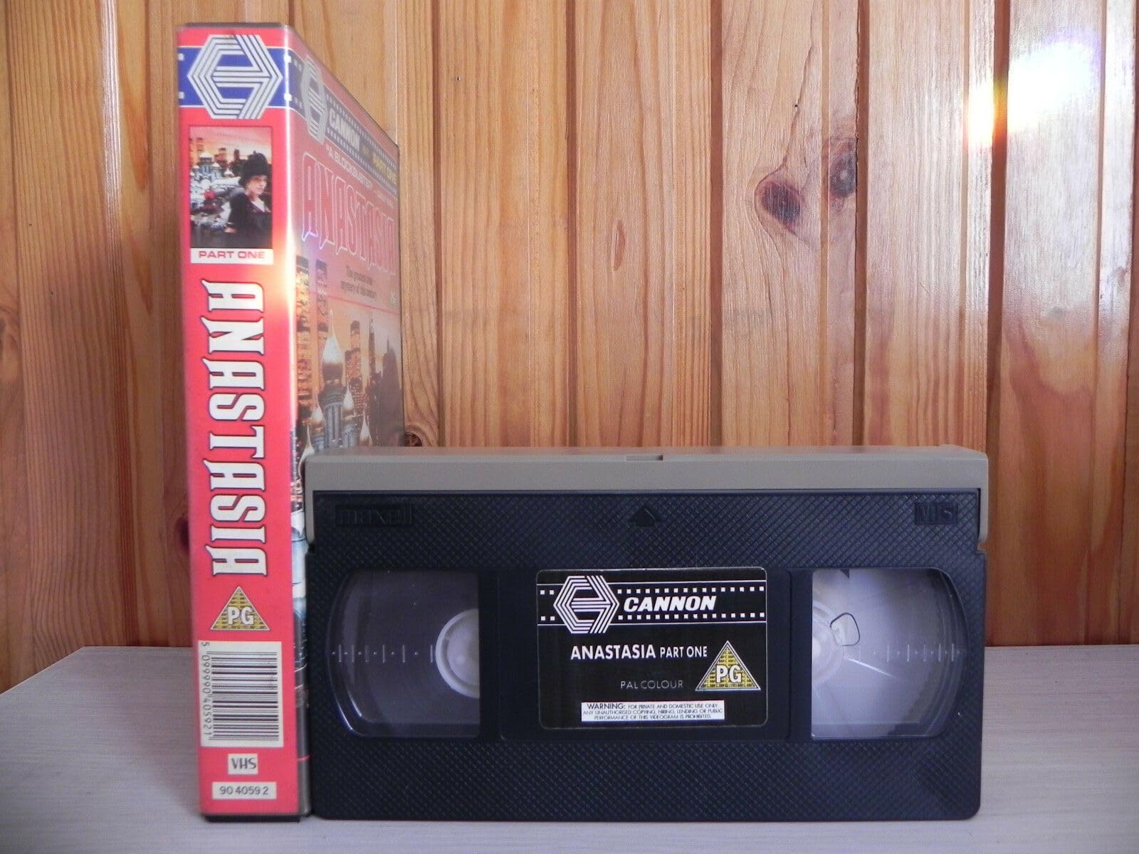 Anastasia - Cannon - Amy Irving - Noble Ancestry - Drama - Russia-Germany - VHS