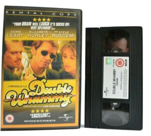 double whammy: comedy (2001) - large box - ex-rental - e.hurley/s.buscemi - vhs