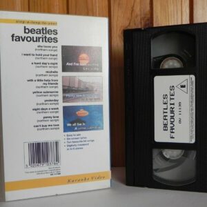 Beatles Favourites - Karaoke Video - Sing Along - The Beatles - Music - Pal VHS