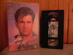 forever young - mel gibson - cryo sleep drama - big box - ex-rental video - vhs