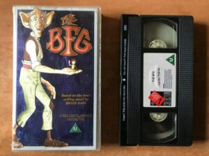 the bfg: big friendly giant [thames video]; roald dahl - animated - kids - vhs