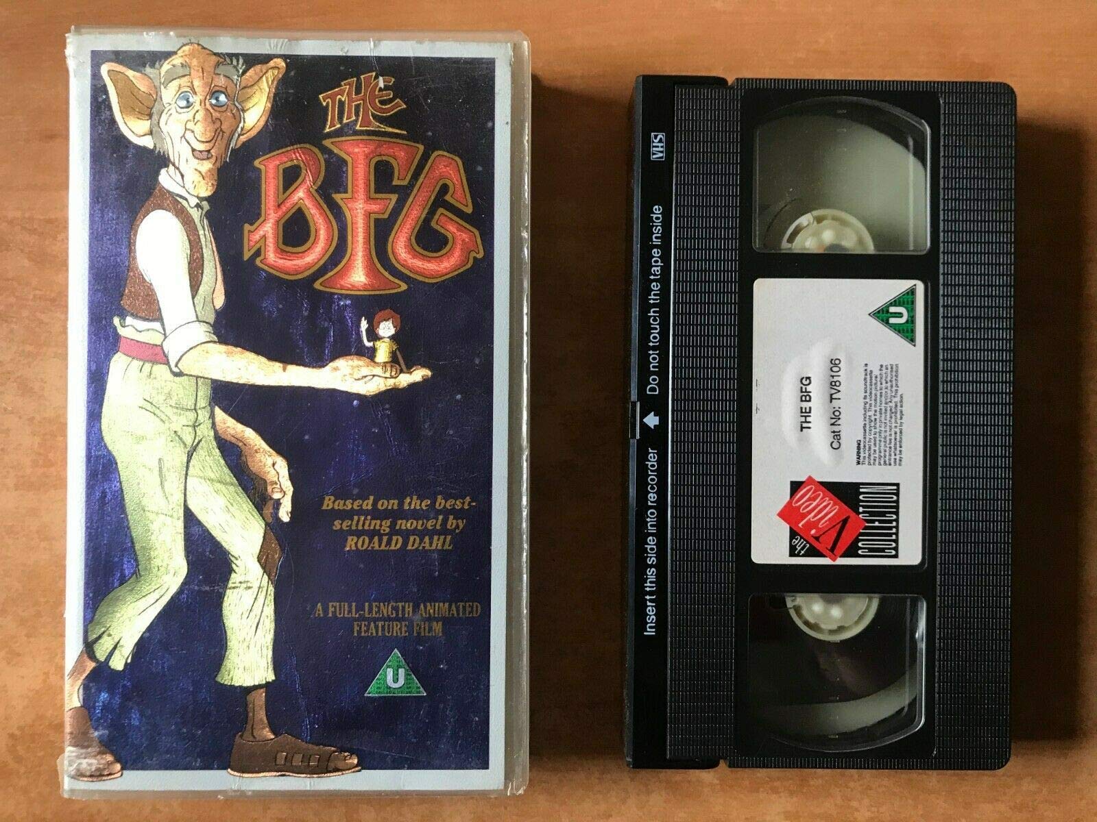 The BFG: Big Friendly Giant [Thames Video]; Roald Dahl - Animated - Kids - VHS