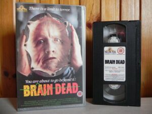 brain dead - mgm/ua home video - bill pullman - bill paxton - bud cort - pal vhs