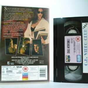 Cruel Intentions 2: Prequel To 1999 Movie - Comedy Drama - Amy Adams - Pal VHS