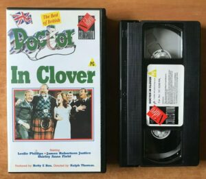 doctor in clover [aka carnaby m.d.]: (1966) comedy - leslie phillips - pal vhs