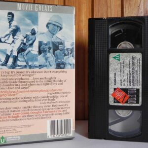 Gunga Din (1939); Movie Greats - War Comedy - Action Adventure - Cary Grant - Pal VHS