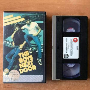 the boys next door (1986); [cbs/fox] action - crime drama - charlie sheen - vhs