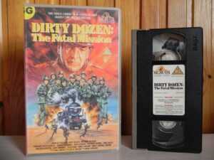 dirty dozen: the fatal mission - mgm/ua - telly savalas - hunt block - pal vhs