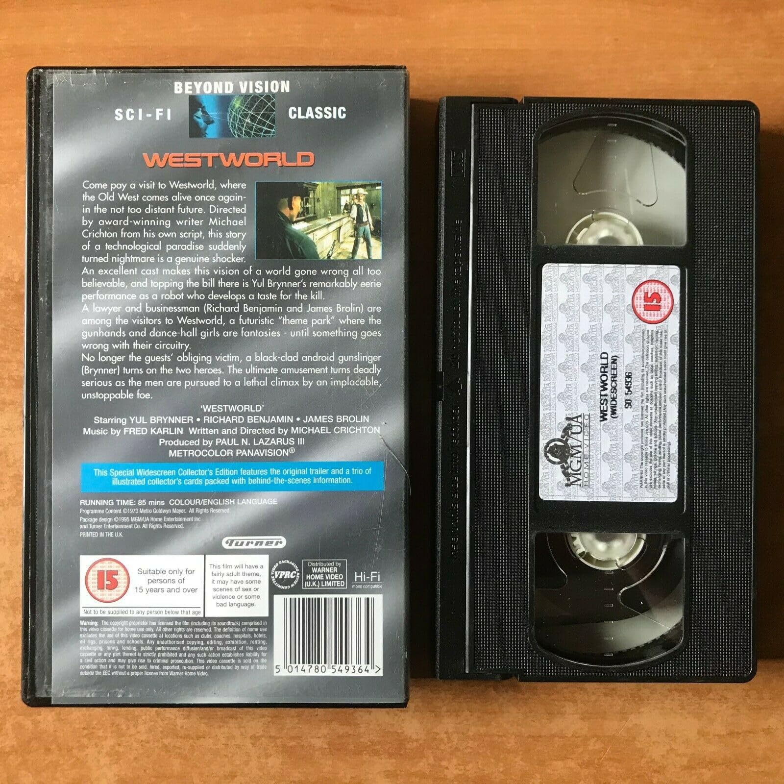 Westworld; [Widescreen] Collector's Edition; Sci-Fi Action - Yul Brynner - VHS