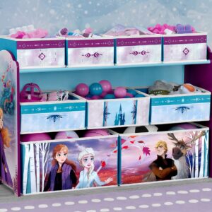 Delta Children Disney Frozen Deluxe 9 Bin Design and Store Toy Organizer, Greenguard Gold Certified