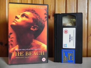 the beach - big box - 20th century fox - leonardo dicaprio - tilda swindon - vhs