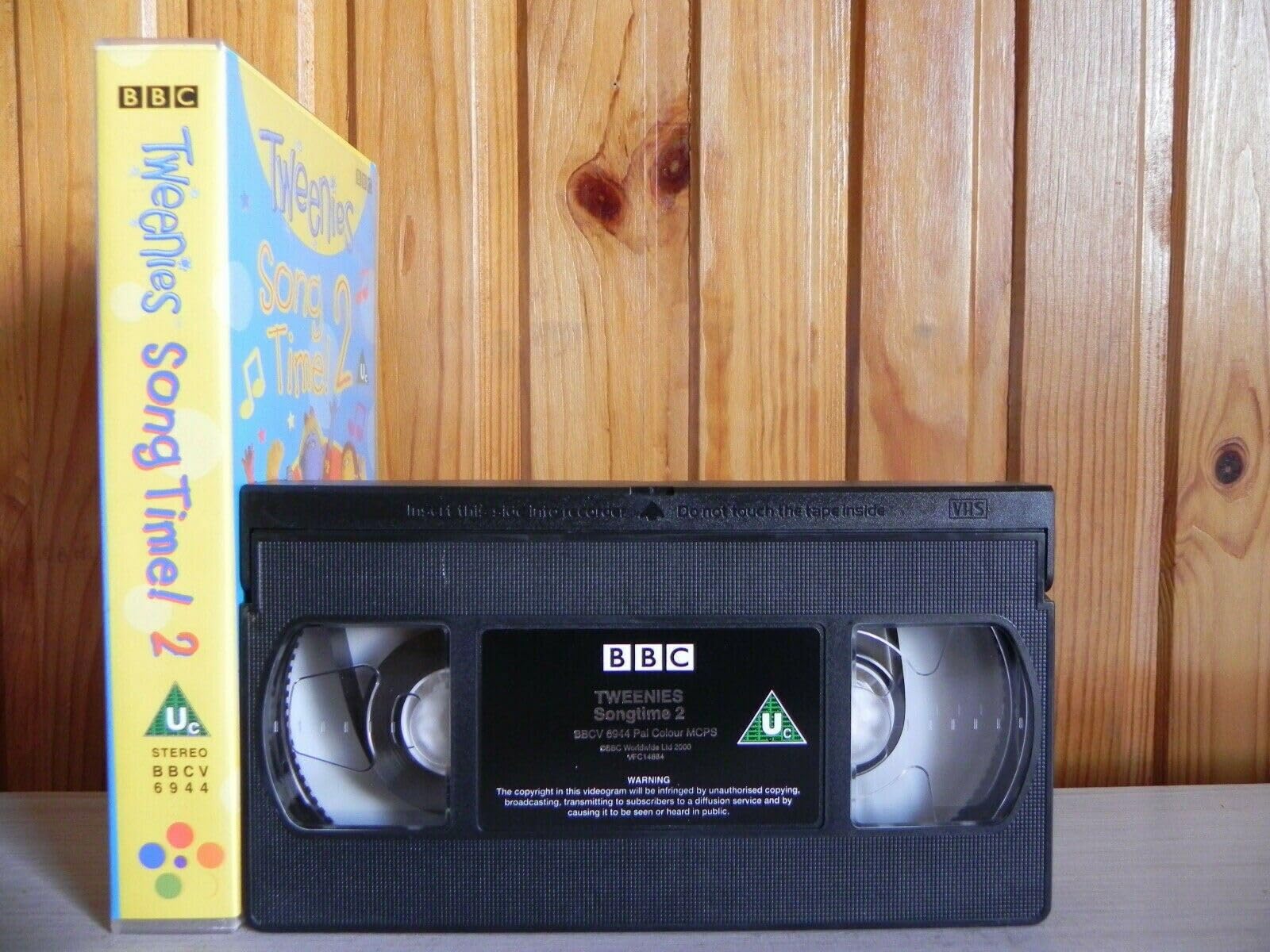 Tweenies - Song Time 2 - BBC - Runaway Train - Mousie Brown - Hot And Cold - VHS