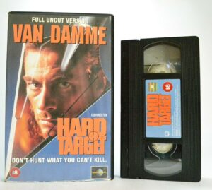 hard target (1993); [john woo] action - large box - van damme - pal vhs