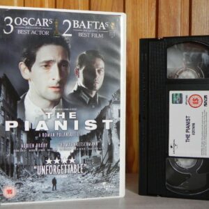 The Pianist: Based On True Story - 3 Oscars Winner - Adrien Brody - Drama - VHS