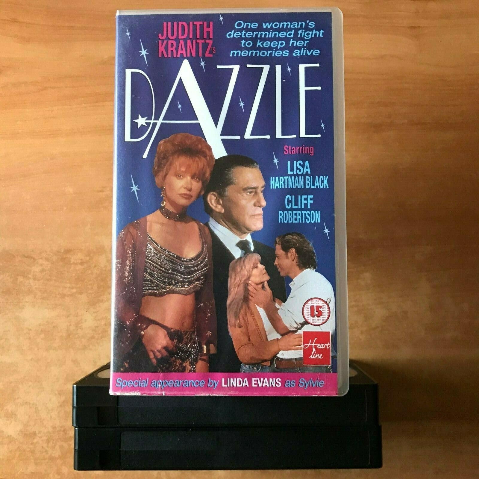 Dazzle; [Judith Krantz]: Drama Miniseries - Lisa Hartman Black/Linda Evans - VHS