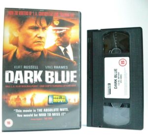 dark blue: based on j.ellroy novel - thriller - large box - k.russell - pal vhs