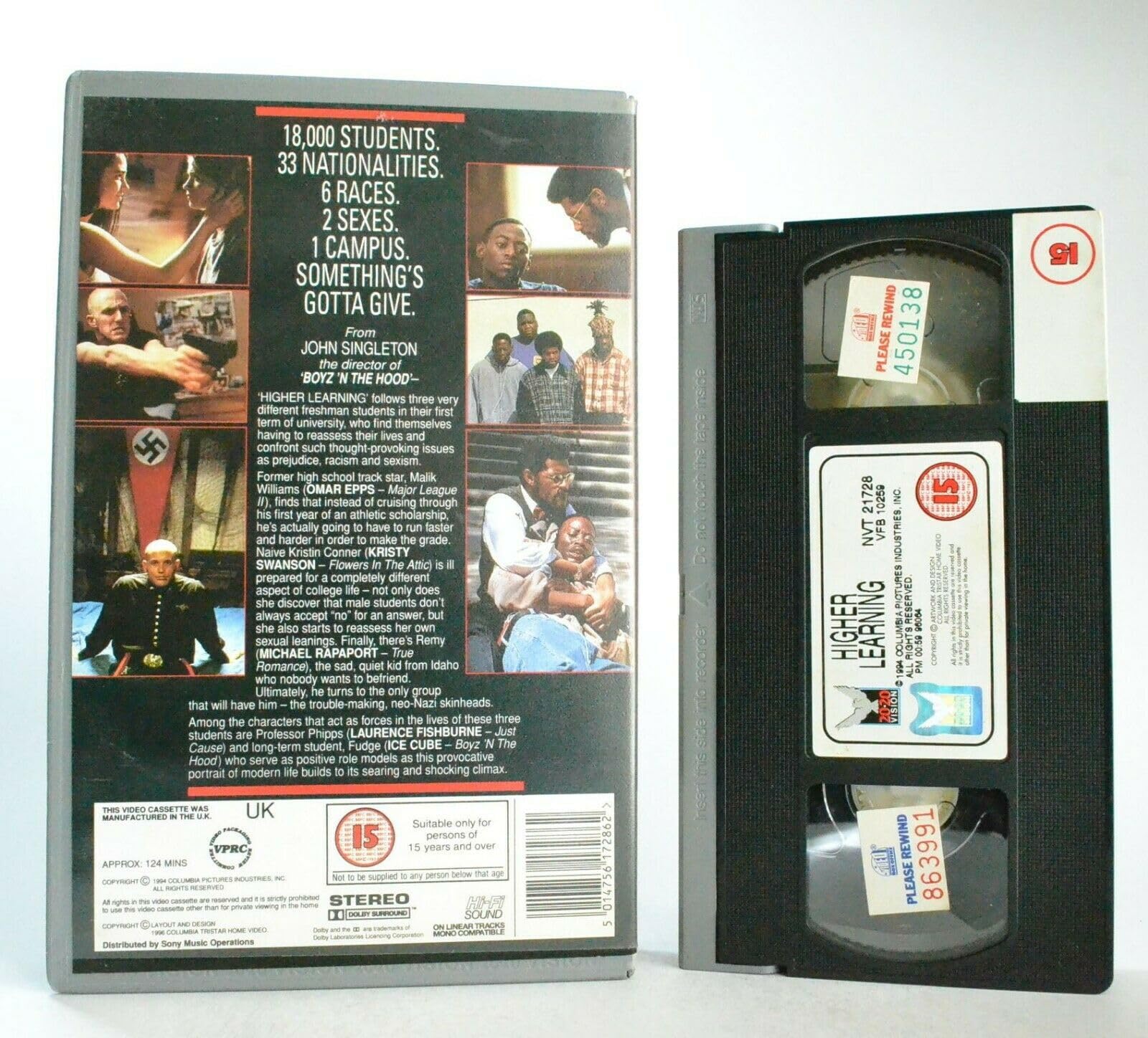 Higher Learning: Drama - Question The Knowledge - Large Box - Ex-Rental - VHS