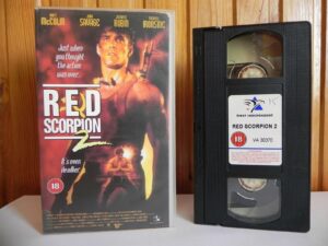 red scorpion 2 - first independent - action - matt mccolm - pal vhs