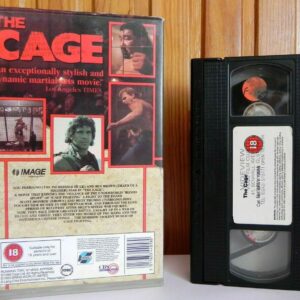 The Cage (1989) - Martial Arts Action - Large Box - Lou Ferrigno - Pal VHS