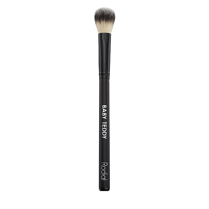 Rodial Baby Teddy Makeup Brush, Ultra-Soft, Multipurpose Complexion Brush for Precise Makeup Application, Contour, Blush, Foundation, Powder and Liquid Brush