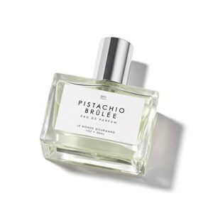 le monde gourmand pistachio brûlée eau de parfum - 1 fl oz (30 ml) - nutty, vanilla perfume notes