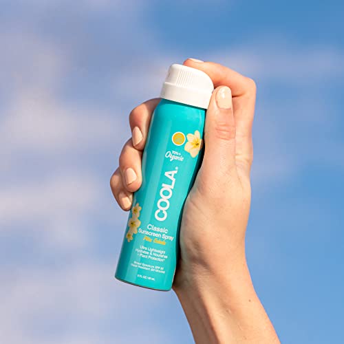 COOLA Organic Sunscreen and Lip Balm SPF 30 Sun Protection Kit, Dermatologist Tested and TSA Approved, Vegan and Gluten Free, 4 Items Total