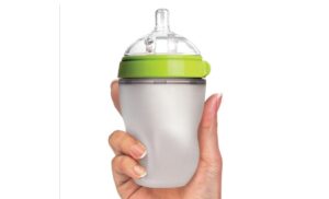 baby bottle, green, 250 ml (8 ounce)