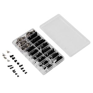 computer screw kit, m2 m2.5 m3 multiple sizes fasteners alloy steel screws durable for electronic product maintain