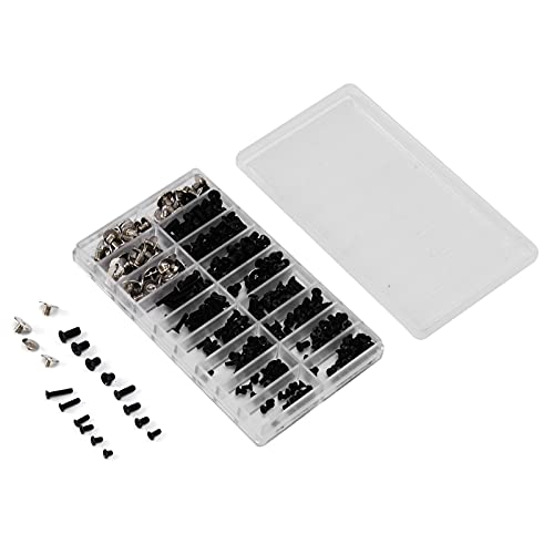 Computer Screw Kit, M2 M2.5 M3 Multiple Sizes Fasteners Alloy Steel Screws Durable for Electronic Product Maintain