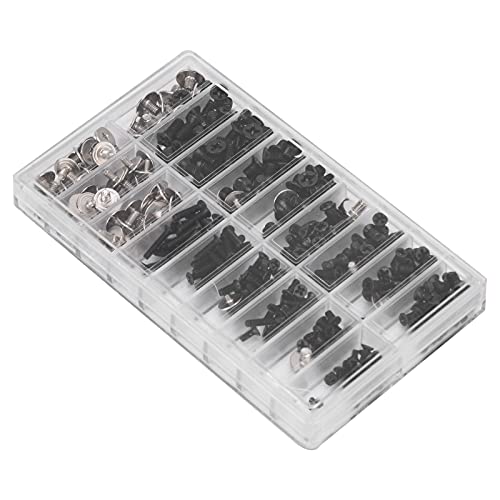 Computer Screw Kit, M2 M2.5 M3 Multiple Sizes Fasteners Alloy Steel Screws Durable for Electronic Product Maintain