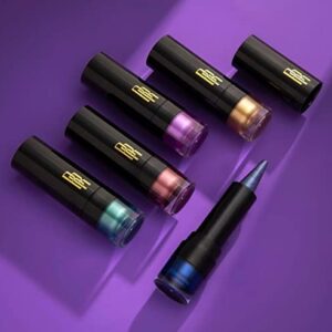 Black Radiance Metalicious Metallic Lipstick Lip Sculptor Purple Reigns (Violet)