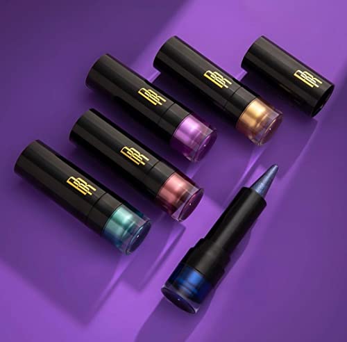 Black Radiance Metalicious Metallic Lipstick Lip Sculptor Purple Reigns (Violet)