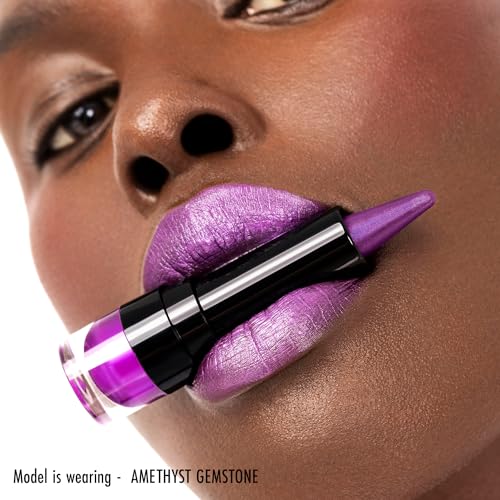 Black Radiance Metalicious Metallic Lipstick Lip Sculptor Magnetic Sapphire (Blue)