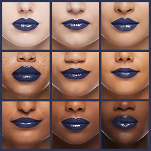 Black Radiance Metalicious Metallic Lipstick Lip Sculptor Magnetic Sapphire (Blue)