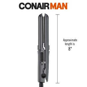 ConairMAN Beard Straightener for Men, Smooth and Style Beards and Hair for Smooth and Added Shine