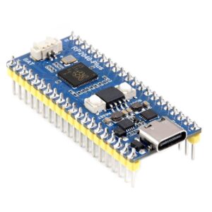 Waveshare RP2040-Plus with Header, Pico-Like MCU Board Based on Raspberry Pi RP2040 Chip, Dual-core Arm Processor, Onboard 4MB Flash, USB-C Connector, Recharge Header, and Higher Current DC-DC Chip