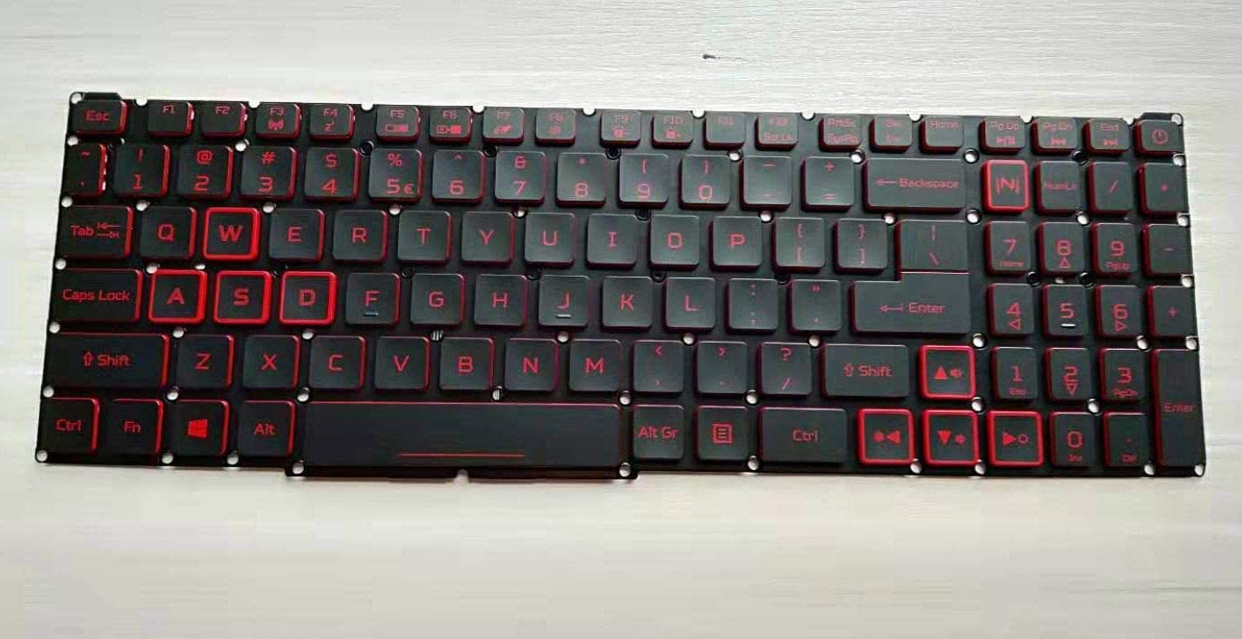 EJTONG New for Acer Nitro 5 AN515-54-51M5 AN515-54-71FT AN515-44-R20Z AN515-44-R9TP AN515-44-R0XR Laptop US Backlit Gaming Keyboard