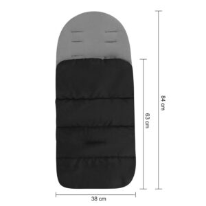 ITODA Baby Stroller Bunting Blanket Footmuff Sleeping Bag Waterproof Universal Windproof Cold Winter Outdoor Sack for Pushchairs