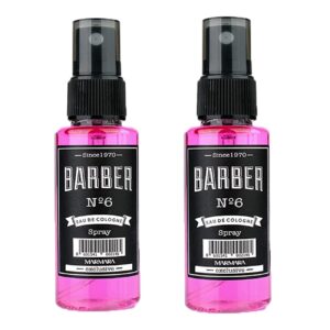 barber marmara marmara barber cologne - best choice of modern barbers and traditional shaving fans no 6 new series, 50ml x 2 spray bottles