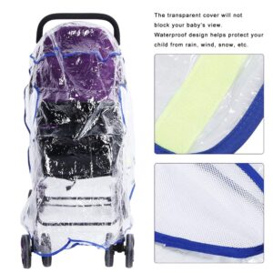 Stroller Rain Cover, Rain Cover for Stroller Universal Stroller Rain Cover for Baby Stroller for