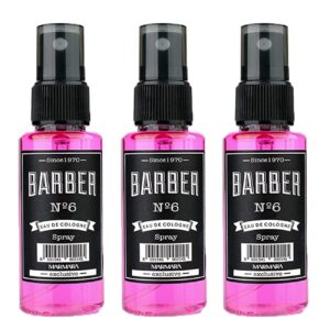 barber marmara marmara barber cologne - best choice of modern barbers and traditional shaving fans no 6 new series, 50ml x 3 spray bottles