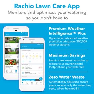 Rachio 16ZULW-C Smart Sprinkler Controller (3rd Generation) + Amazon Smart Plug