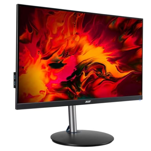 ACER XF243Y Pbmiiprx 23.8in 1920x1080 IPS Display, 16 9 Aspect Ratio, 2 x 2.0W Integrated Speakers, 250 cdm2 Brightness, 2ms Response time, 165Hz Refresh Rate