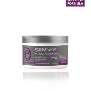 Design Essentials Rosemary & Mint Stimulating Super Moisturizing Conditioner for Dry, Thick, or Brittle Hair; Sulfate-Free, Stimulates Scalp, Moisturizes Hair, 11 Oz